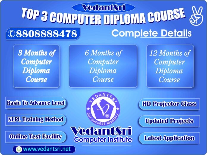 Top 3 Computer Diploma Courses In Computer Training Institute