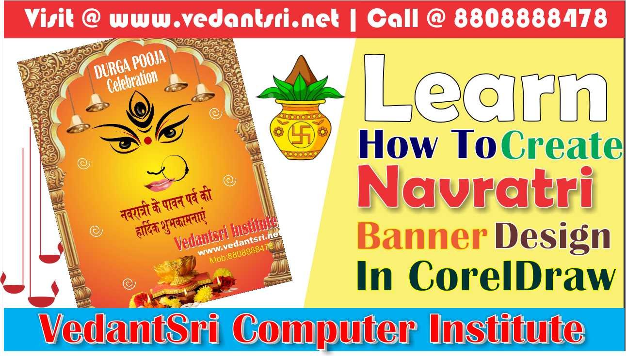 Navratri Banner Design In CorelDraw, Easy Method, Complete Step Navratri Banner Design In CorelDraw, Easy Method, Complete Step