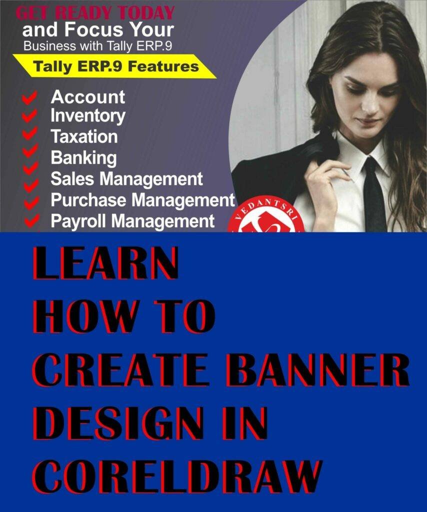 Banner Design CorelDraw, Easy Method, Step By Step