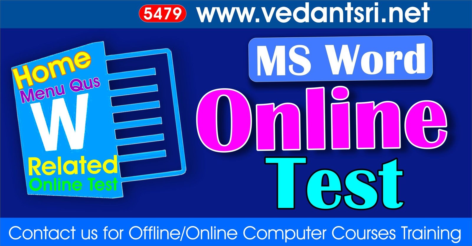 Word Home Menu Online Test For Best Word Online Test Series